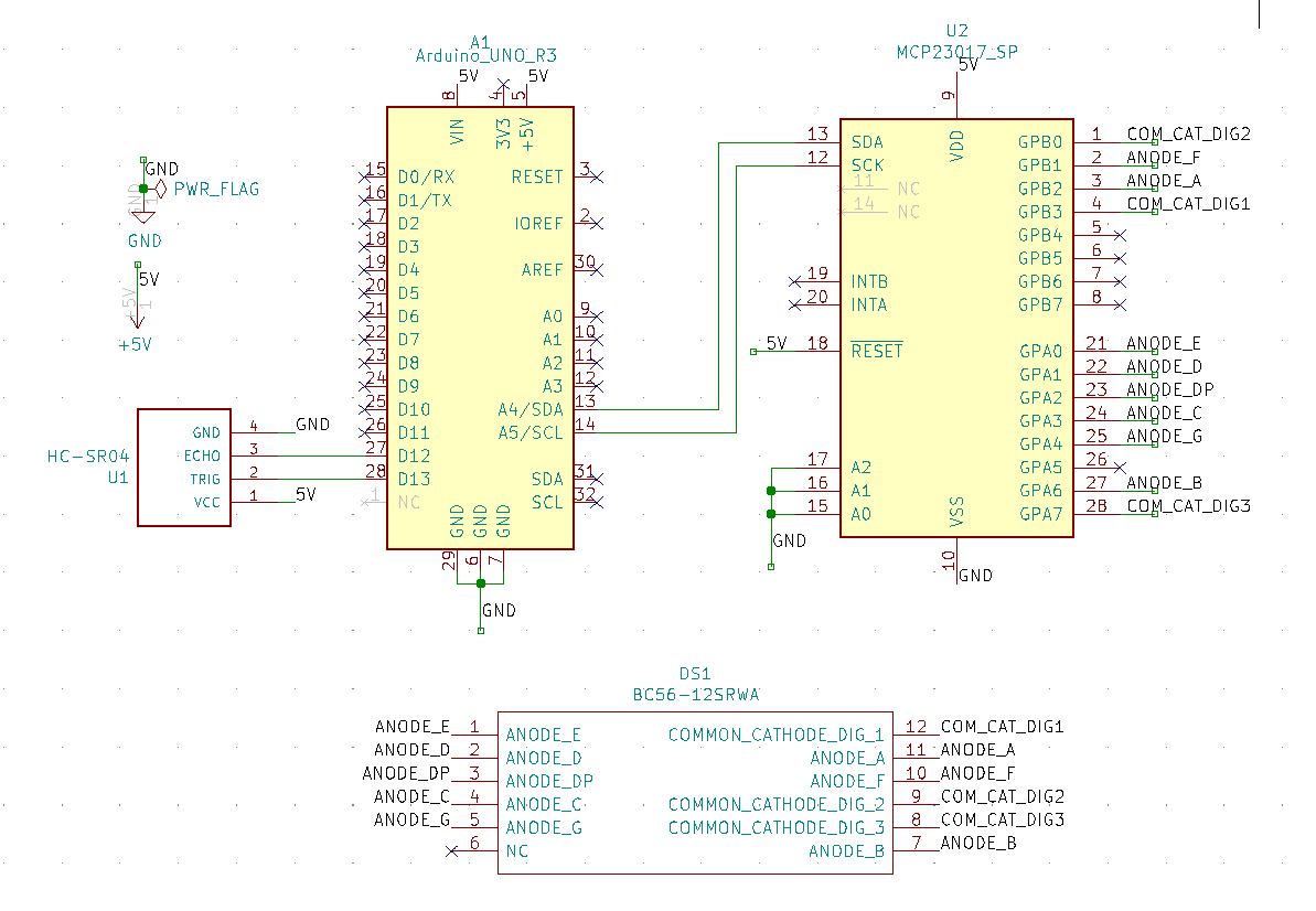 HC-SR04 Ultrasonic Sensor with Arduino